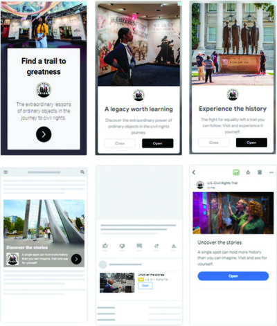 Responsive Display Ads for the U.S. Civil Rights Trail